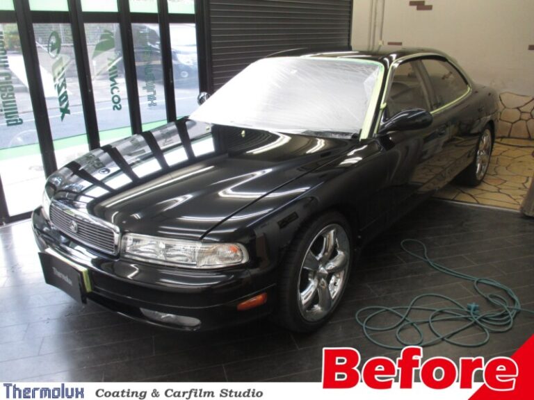 センティアが2年目のコーティング再施工のご依頼 G`ZOXリアルガラスコートclassM | サーモラックス | 東京都世田谷区 ボディガラスコーティング・カーフィルム施工など